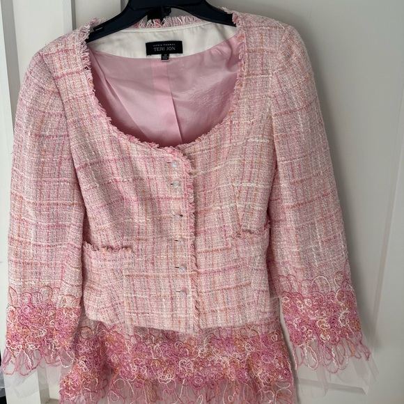 Rickie Freeman for Teri Jon | Dresses | Teri Jon Women Tweed Suit Size ...
